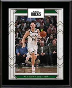 pat connaughton milwaukee bucks 10.5″ x 13″ sublimated player plaque – nba team plaques and collages