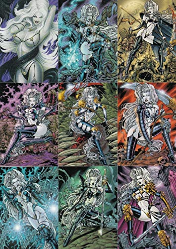 LADY DEATH LOVE BITES 2001 COMIC IMAGES COMPLETE BASE CARD SET OF 72 MC