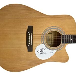 Todd Rundgren Signed Autographed Full Size Acoustic Guitar Utopia ACOA COA