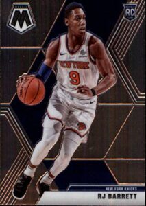 2019-20 panini mosaic #229 rj barrett rc rookie new york knicks nba basketball trading card