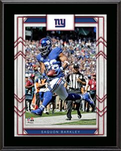 saquon barkley new york giants 10.5″ x 13″ player sublimated plaque – nfl player plaques and collages