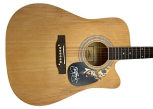 jon bon jovi signed autographed full size acoustic guitar bon jovi beckett coa