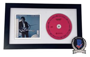 john mayer signed autographed sob rock framed matted cd display beckett coa