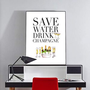 Save Water Drink Champagne