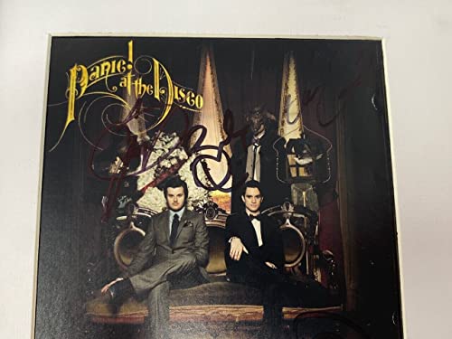 Panic! At The Disco Signed Vices & Virtues Framed CD Brendon Urie +3 ACOA COA