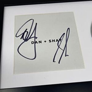 Dan + Shay Signed Autographed Self Titled Framed Matted CD Display Beckett COA