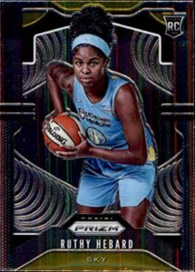 2020 panini prizm wnba #96 ruthy hebard chicago sky rc rookie basketball trading card