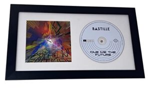 bastille band signed autographed give me the future framed cd display acoa coa