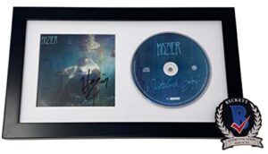 hozier signed autographed wasteland baby framed matted cd display beckett coa