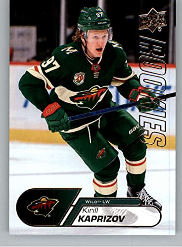 2020-21 Upper Deck NHL Star Rookies Box Set #25 Kirill Kaprizov RC Rookie Minnesota Wild NHL Hockey Base Trading Card