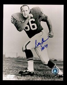 billy shaw hof 99 hand signed 8×10 photo autograph buffalo bills