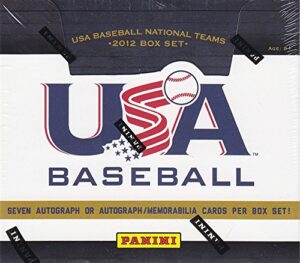 2012 panini usa baseball national team hobby box set