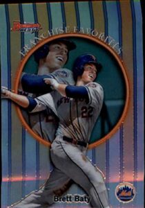 2019 bowman’s best 1999 franchise favorites refractor #99ff-bb brett baty new york mets rc rookie mlb baseball trading card