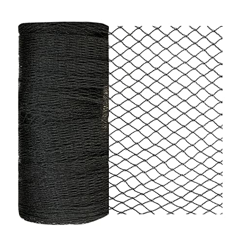 JUNKOGO Bird Netting 30 x 30 Feet Woven Mesh Garden Netting for Bird Protect Plants, Fruit Trees, Vegetables Against Birds, Deer, Squirrel,Rabbits and Other Animals