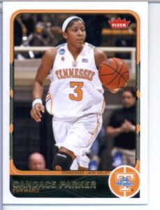 2012 fleer retro basketball card (2011-12) #6 candace parker topload