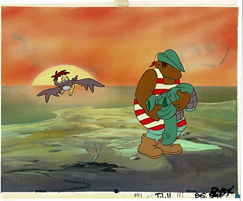 Brown Bear's Wedding production animation Cel and Drawing 1991 Martine Beck 54