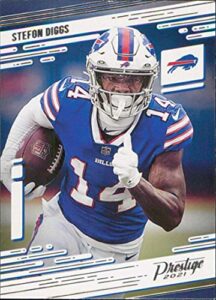 football nfl 2021 prestige #14 stefon diggs nm-mt bills