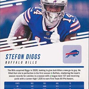 Football NFL 2021 Prestige #14 Stefon Diggs NM-MT Bills