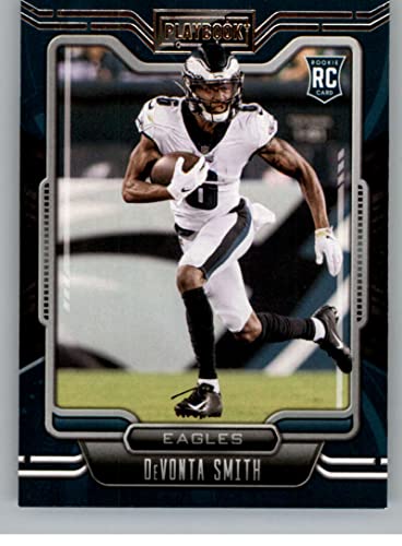 2021 PANINI PLAYBOOK #107 DEVONTA SMITH RC ROOKIE PHILADELPHIA EAGLES FOOTBALL NFL