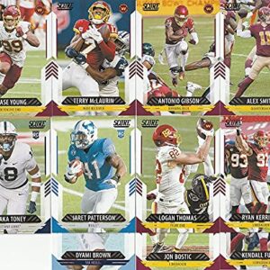 2021 Score Panini Washington Football Team Set Plus 400 Football Card NFL Starter Gift Pack Many Stars, Rookies, Hall Of Famers, Tom Brady, Brees, Rodgers, Manning