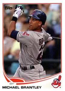 baseball mlb 2013 topps #323 michael brantley indians