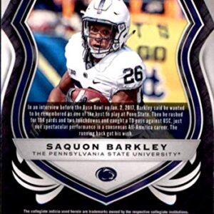 2020 Panini Prizm Draft Picks #85 Saquon Barkley Penn State Nittany Lions Football Card