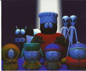 south park chef kyle kenny cartman cow aliens 8×10 photo spk1001