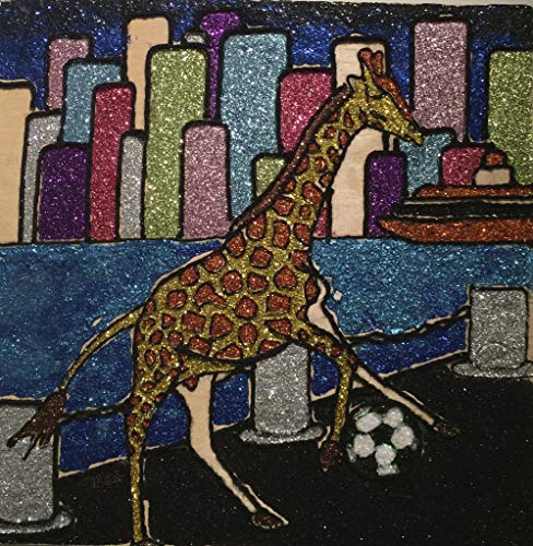 Giraffe through the city