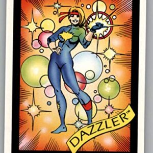 1990 Impel Marvel Universe #13 Dazzler Non Sport Entertainment Trading Card in Raw (NM or Better) Condition