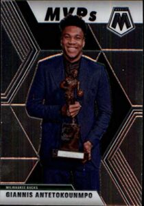 basketball nba 2019-20 mosaic #297 giannis antetokounmpo nm-mt bucks