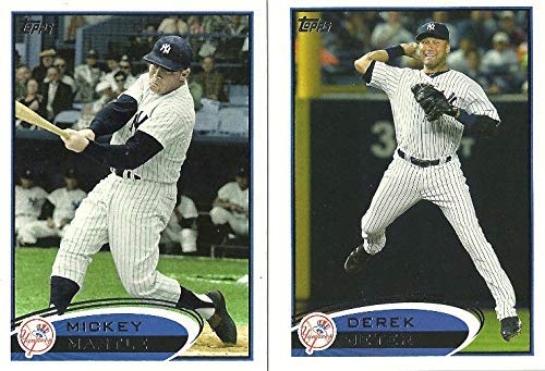 2012 Topps Baseball Series Complete Mint Hand Collated 660 Card Set Including Derek Jeter and the First Regular Issue Mike Trout Card Plus