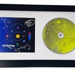 Coldplay Band Signed Music of the Spheres Framed CD Chris Martin ACOA COA