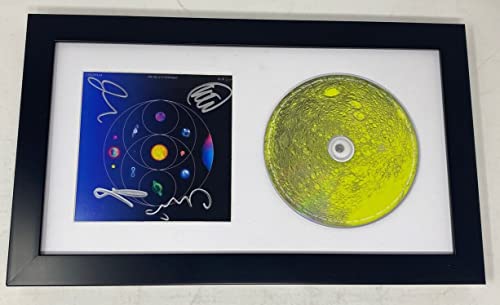 Coldplay Band Signed Music of the Spheres Framed CD Chris Martin ACOA COA