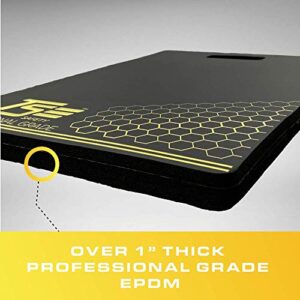 TSE Safety True Flex Protective Kneeling Pad, Premium Quality Neoprene Pad, Heavy Duty Stabilization, Easy to Carry Handle, Comfortable Ergonomic Design Kneeling Mat