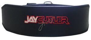 schiek sports s-j2014xl 4 in. black leather jay cutler signature belt-xl