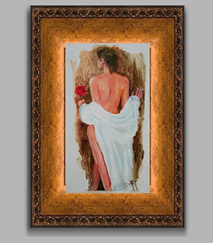 SOLD Nude Figure I - Female Figure Nude by internationally renown painter Yary Dluhos