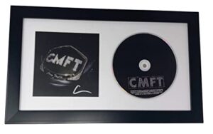 corey taylor signed autographed cmft framed cd matted display slipknot acoa coa