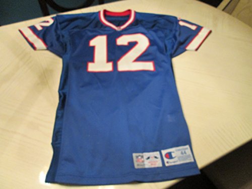 JIM KELLY GAME Worn & Signed 1993 Buffalo Bills Jersey -Lelands Full Letter of Authenticity