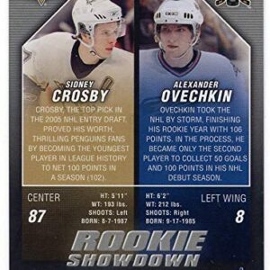 Sidney Crosby Alexander Ovechkin 2006 Upper Deck Rookie Showdown Card RS-SCAO