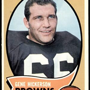 1970 Topps # 233 Gene Hickerson Cleveland Browns-FB (Football Card) EX Browns-FB Ole Miss