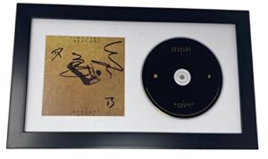 imagine dragons band signed framed mercury act 1 cd dan reynolds +3 acoa coa