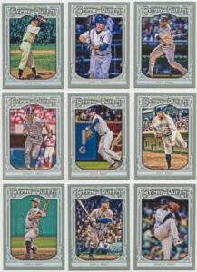 new york yankees / 2013 topps gypsy queen baseball team set