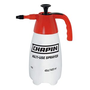 chapin international 1002 48-oz multi-purpose sprayer, fine to coarse spray, red/white