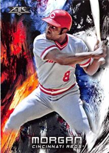 baseball mlb 2018 topps fire #179 joe morgan #179 nm+ reds