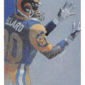 1991 Score Football #642 Henry Ellard Los Angeles Rams Official NFL Trading Card