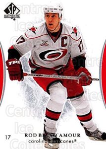 (ci) rod brind’amour hockey card 2007-08 sp authentic (base) 15 rod brind’amour