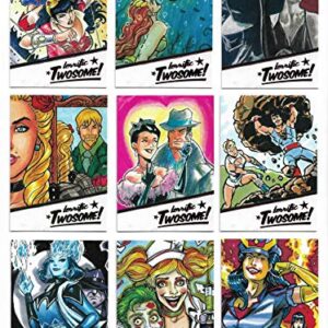 2018 Cryptozoic DC Bombshells Series 2 Trading Cards Mini Master Set Complete Base Set With 4 Insert Sets