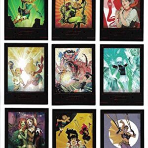 2018 Cryptozoic DC Bombshells Series 2 Trading Cards Mini Master Set Complete Base Set With 4 Insert Sets