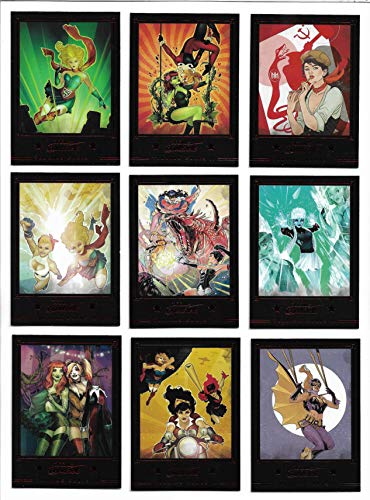 2018 Cryptozoic DC Bombshells Series 2 Trading Cards Mini Master Set Complete Base Set With 4 Insert Sets