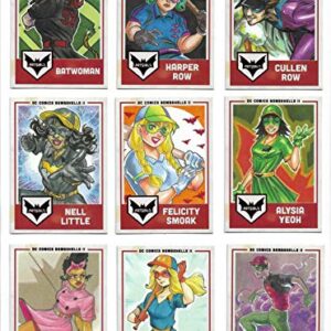 2018 Cryptozoic DC Bombshells Series 2 Trading Cards Mini Master Set Complete Base Set With 4 Insert Sets